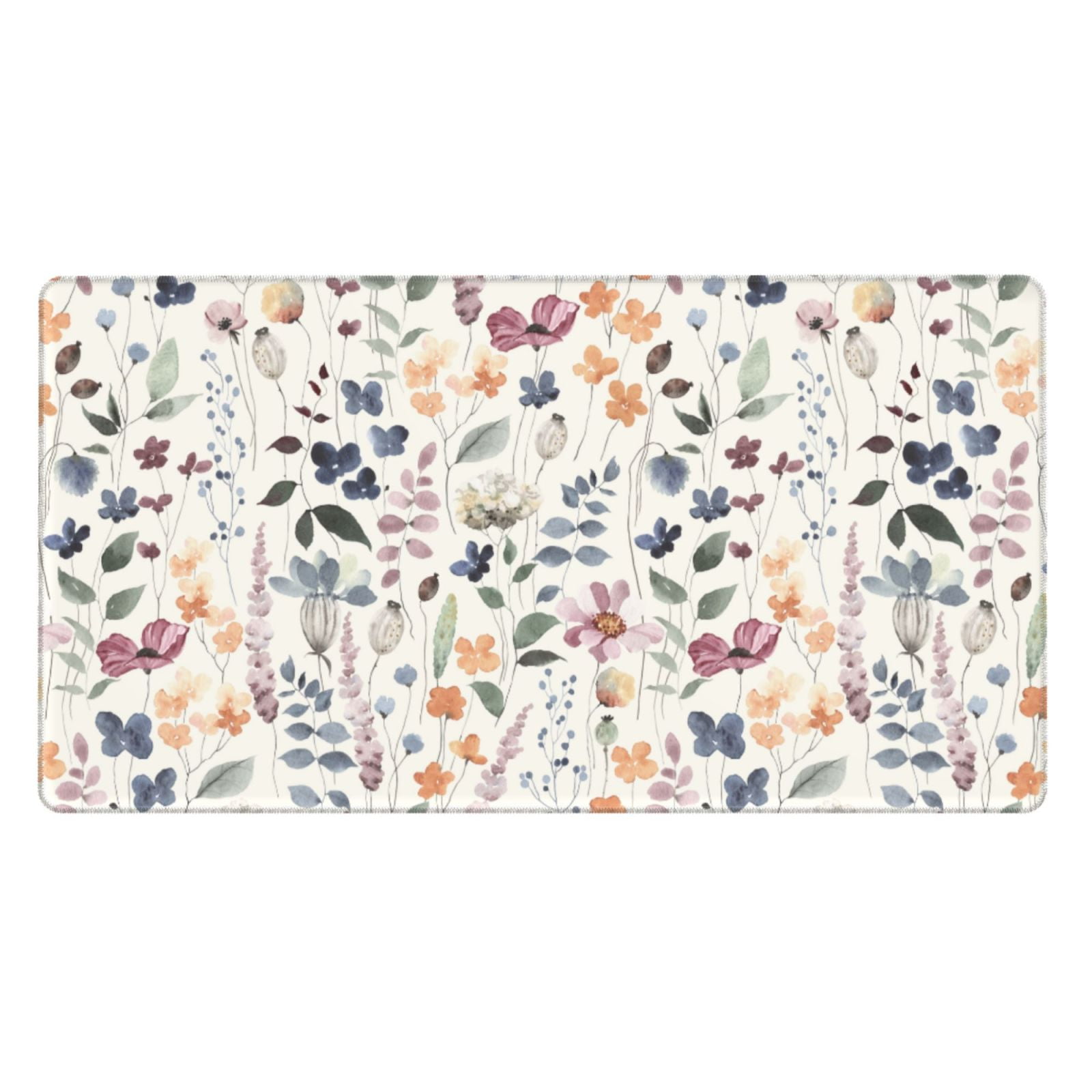 Cauagu Watercolor Floral for Large Mouse Pad,XXL Extended Gaming Mouse ...