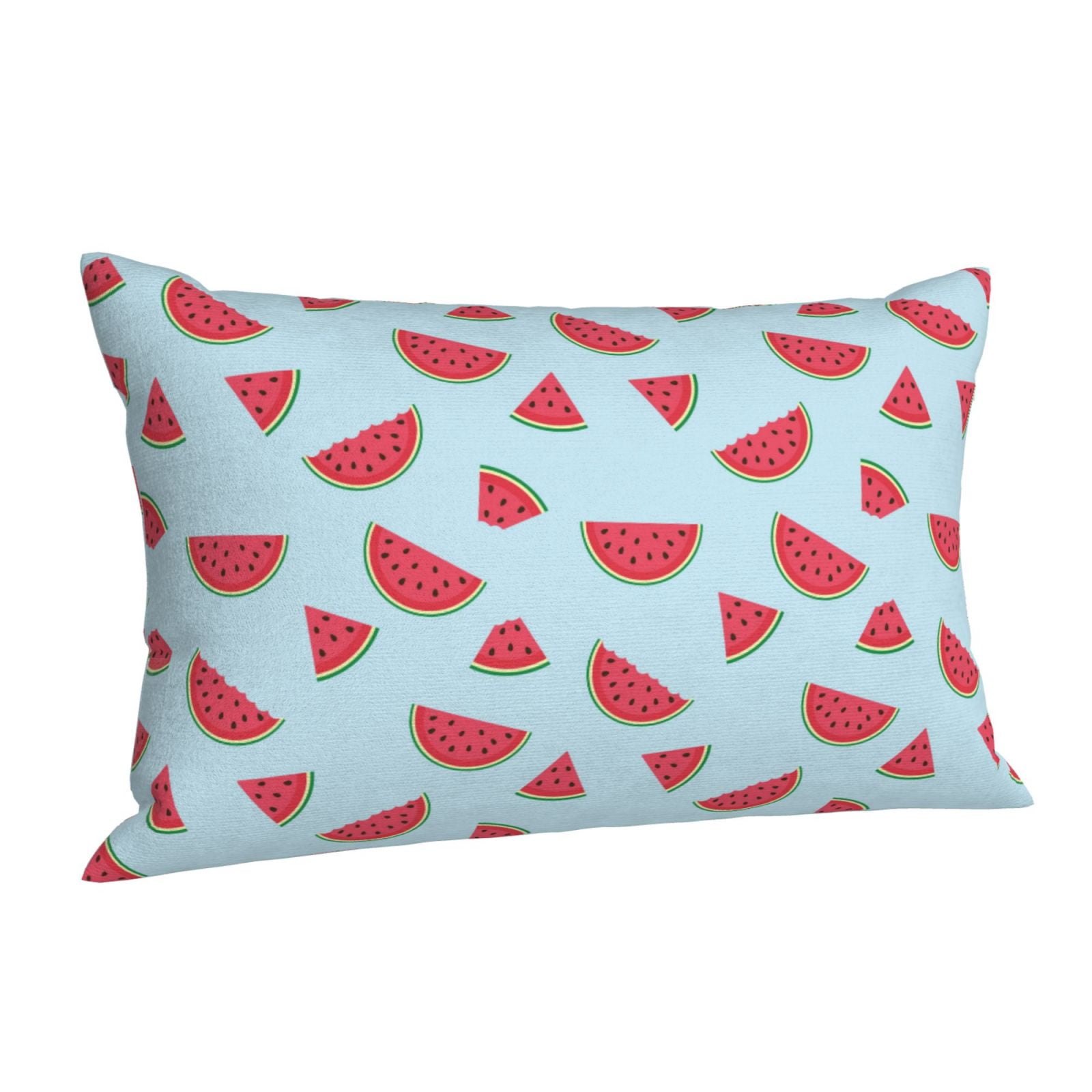 Cauagu Watermelon Print Pillow Covers with Envelope Closure,1PC Pillow ...