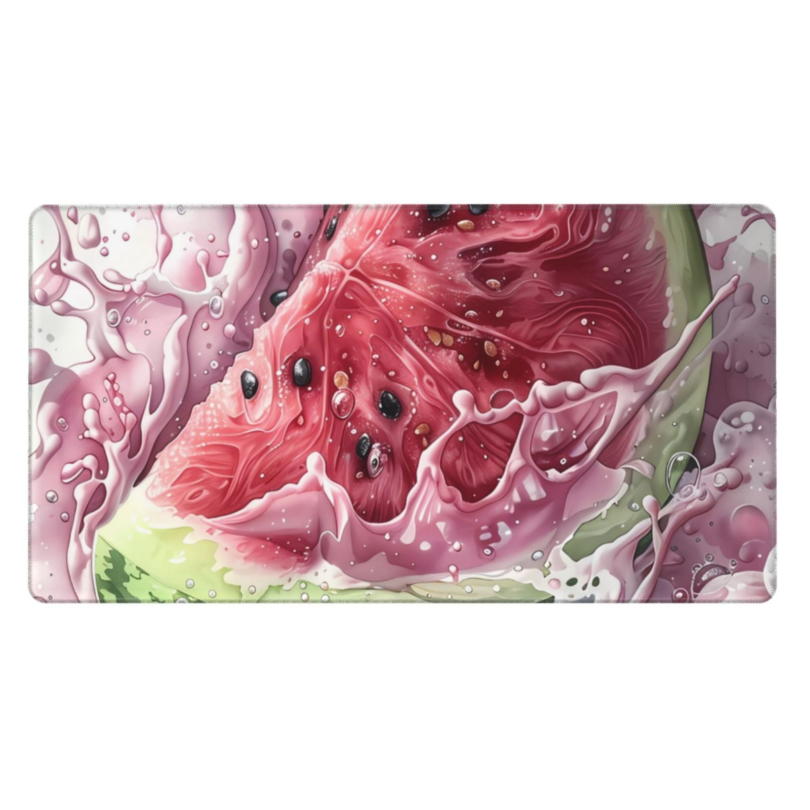 Cauagu Watermelon Splash Realism Art for Large Mouse Pad,XXL Extended ...