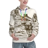 Cauagu Western Desert Cowboys 1 for Women's Hooded Sweatshirts Pullover ...