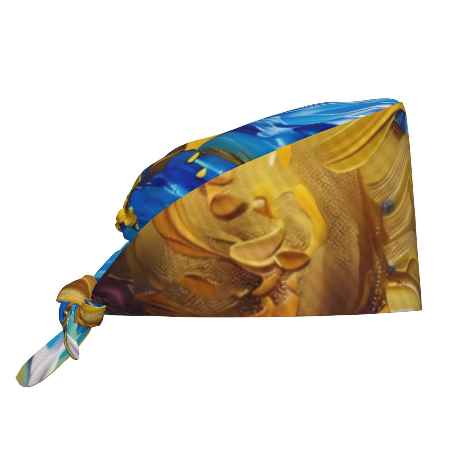 Cauagu Whimsical Sunflowers Night Sky Pattern 1 Pcs Working Caps,Adjustable Working Hats Elastic ...