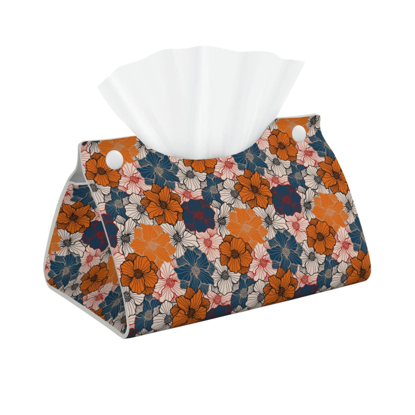 Cauagu Whimsical peony blossom for Large Tissue Box Cover Rectangular ...