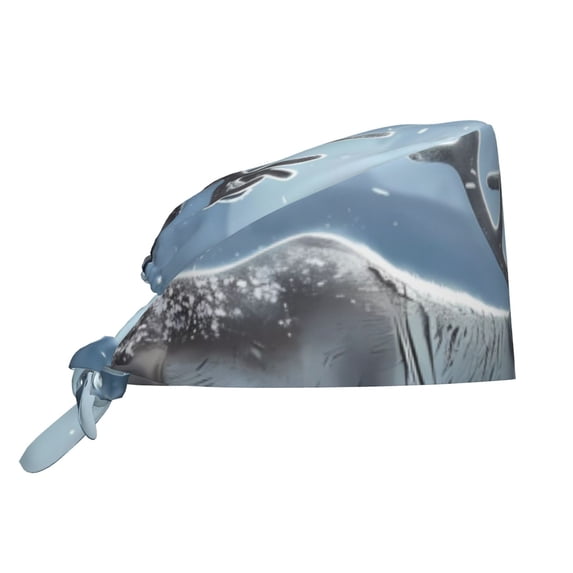 Cauagu Winter Reindeer In Snowy Mountains Pattern 1 Pcs Working Caps ...