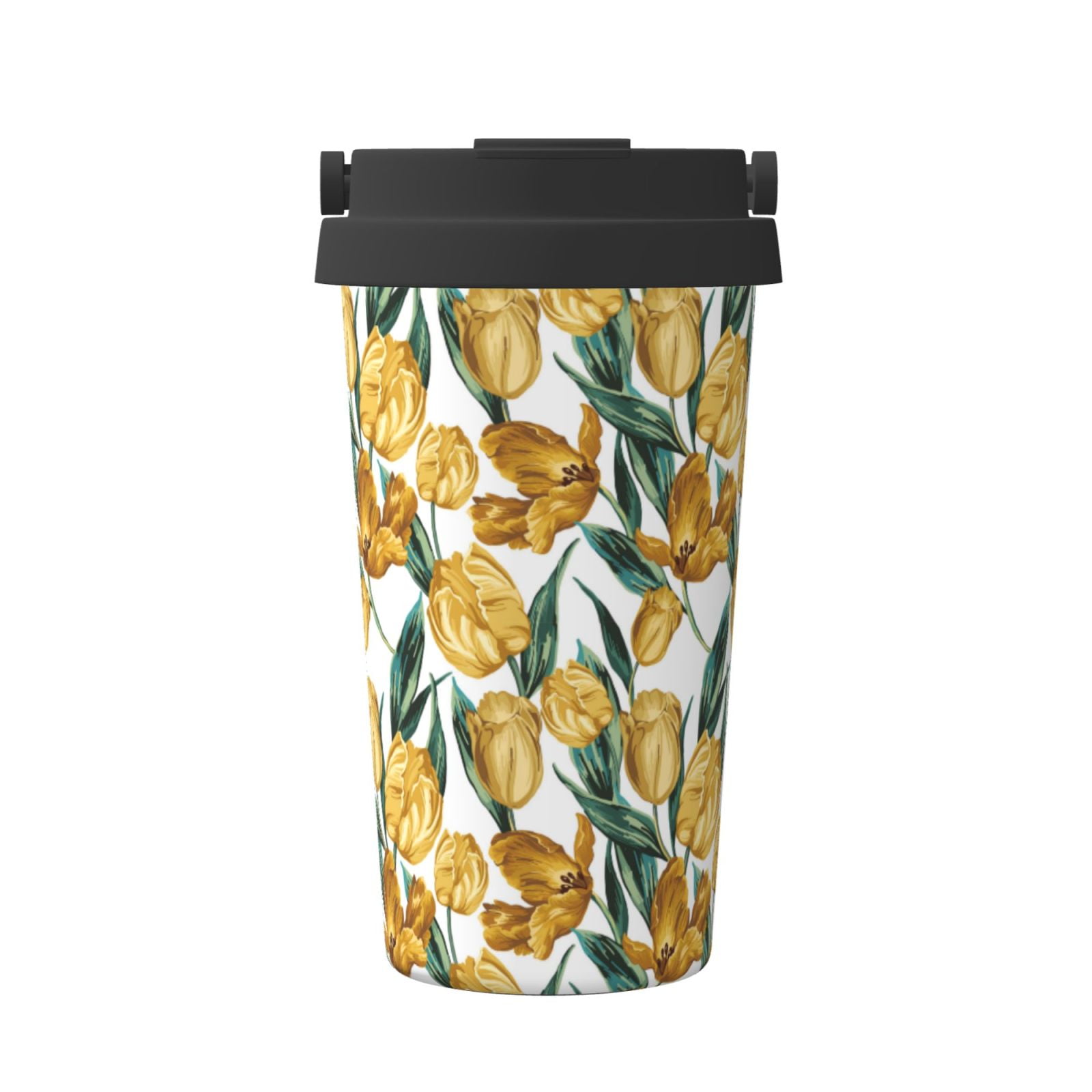 Cauagu Yellow Tulips for Stainless Steel Vacuum Insulated Tumbler ...