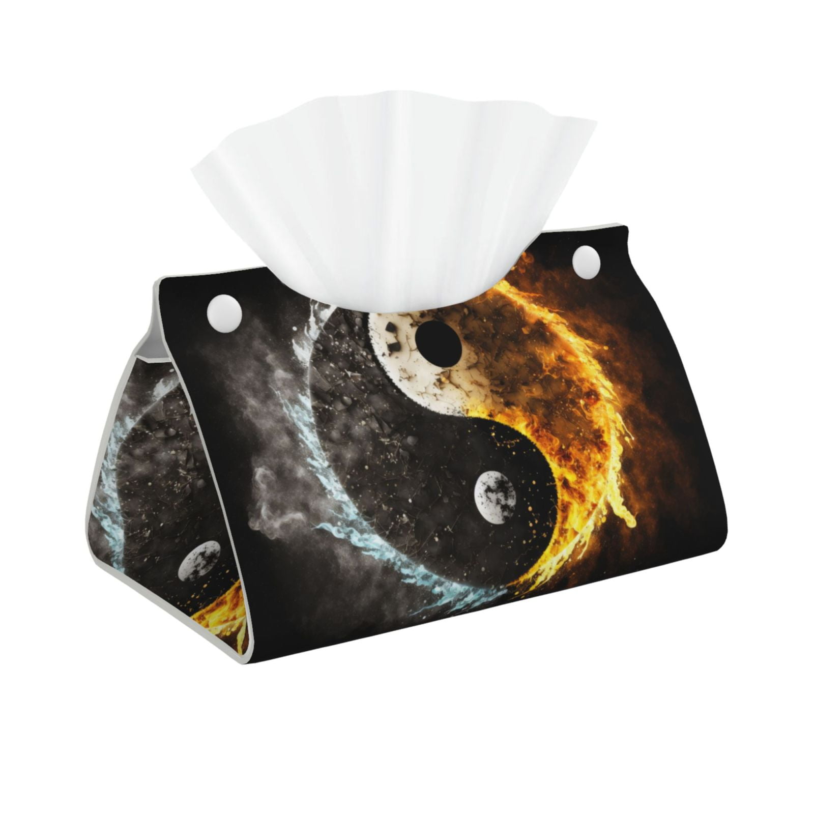 Cauagu Yin Yang for Large Tissue Box Cover Rectangular–Plus Size ...