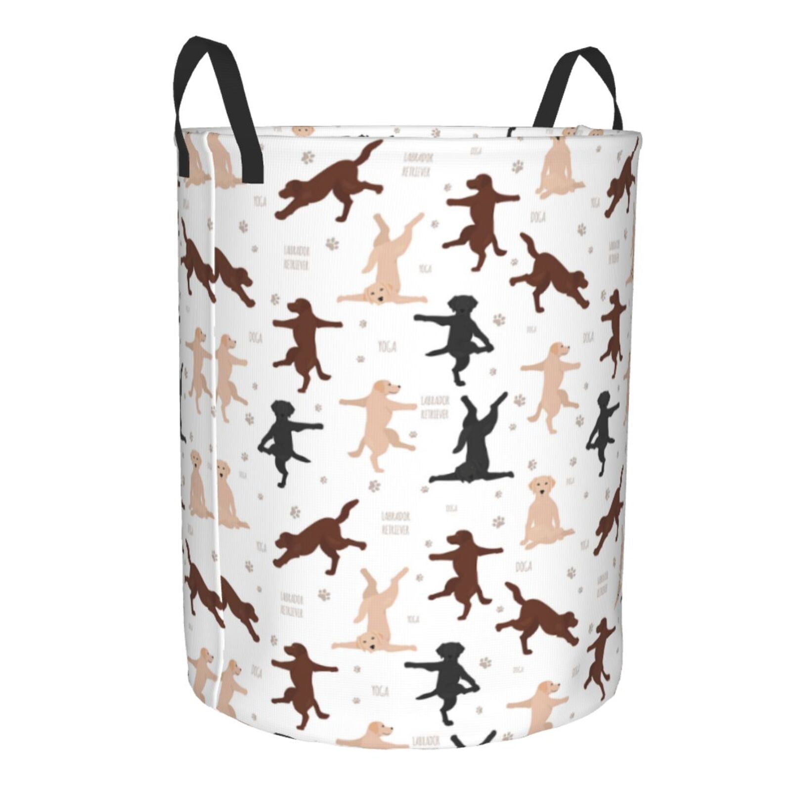 Cauagu Yoga Labrador Retriever for Laundry Basket,Collapsible Organizer ...