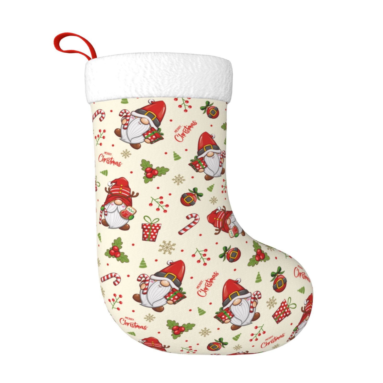 Cauagu cute Santa with Gifts for Christmas Stockings,1-Pack Large Xmas ...