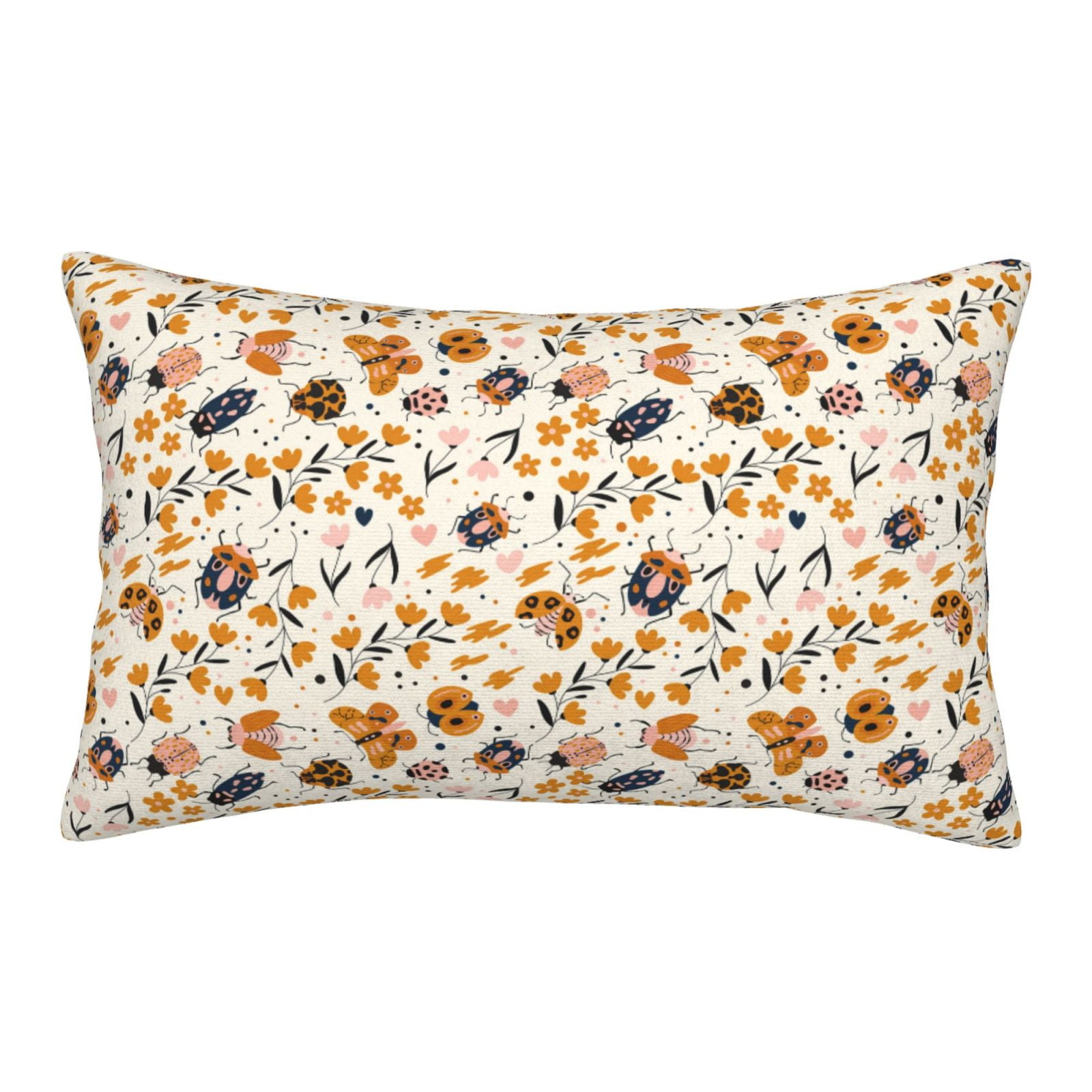 Cauagu cute insects Print Pillow Covers with Envelope Closure,1PC ...