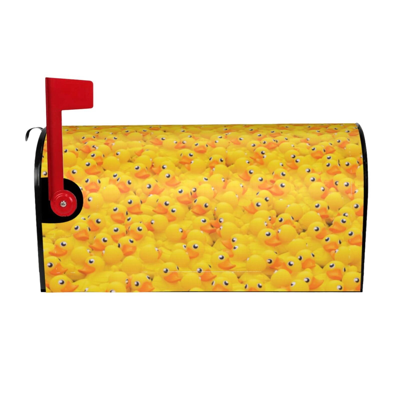 Cauagu duck floating in the pool Pattern Magnetic Mailbox Covers ...