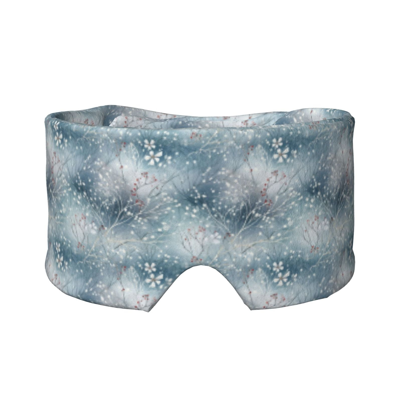 Cauagu enchanted winter snowflake holly Print Blocking Sleep Eye Masks ...