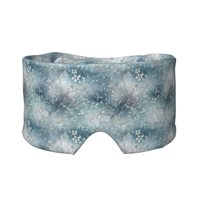 Cauagu enchanted winter snowflake holly Print Blocking Sleep Eye Masks ...