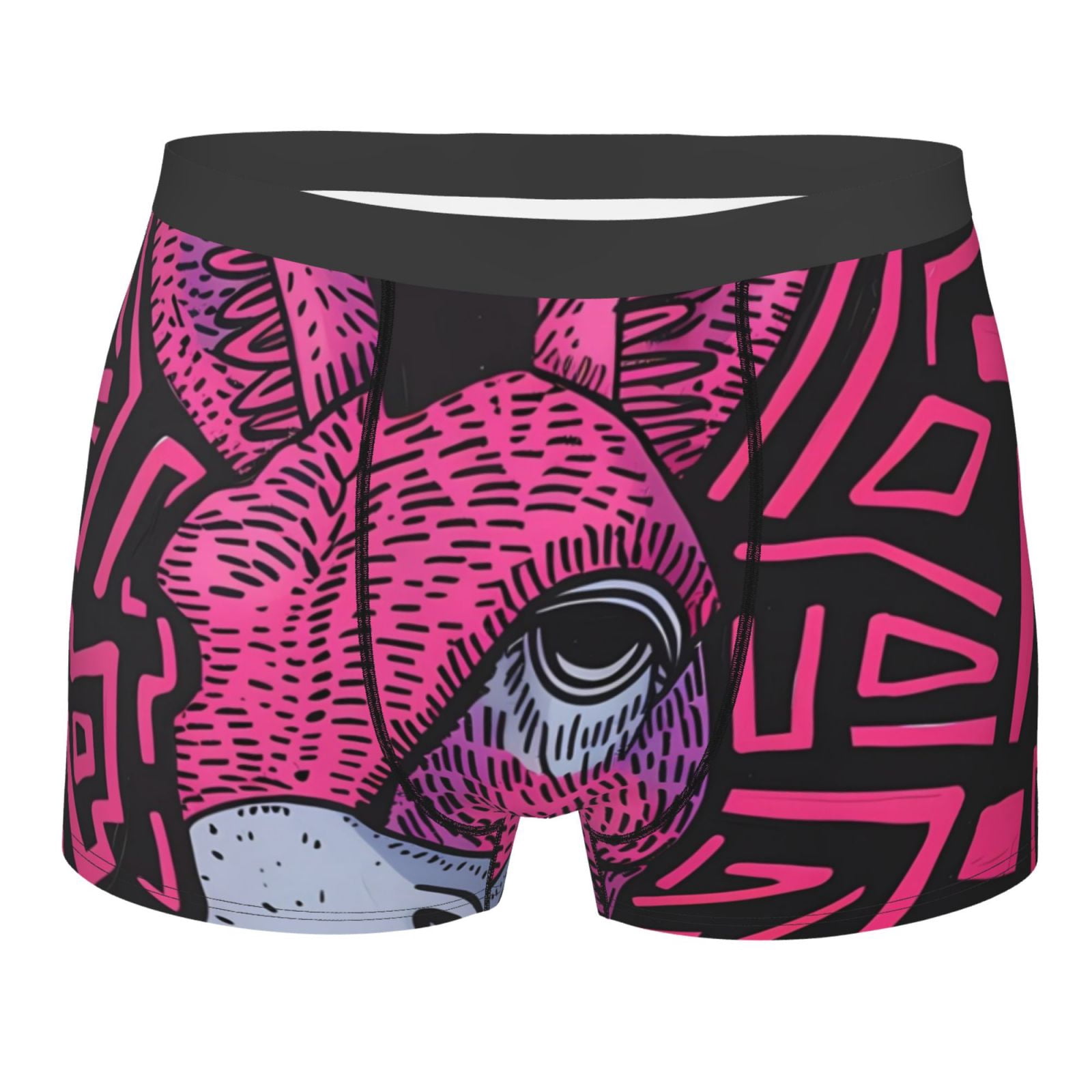 Cauagu ink Donkey Pop Art Print Boxer Briefs for Men,Comfortable ...