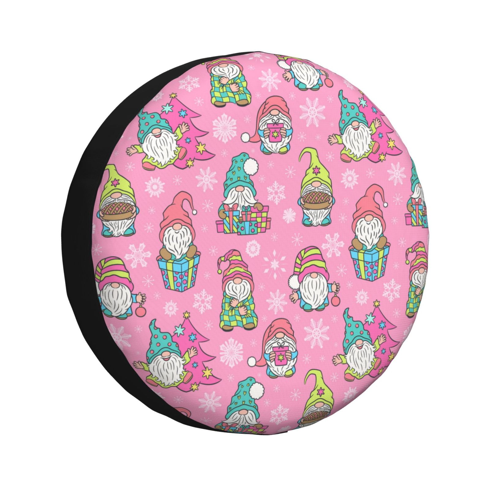 Cauagu pink Holiday Joy for Spare Tire Cover Wheel Protector Universal ...