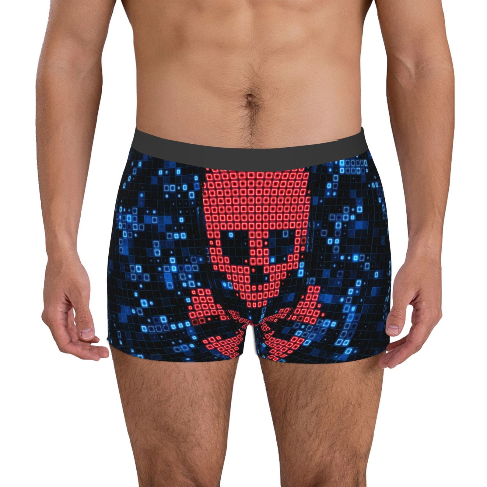Cauagu pirate skull Print Boxer Briefs for Men,Comfortable Breathable ...