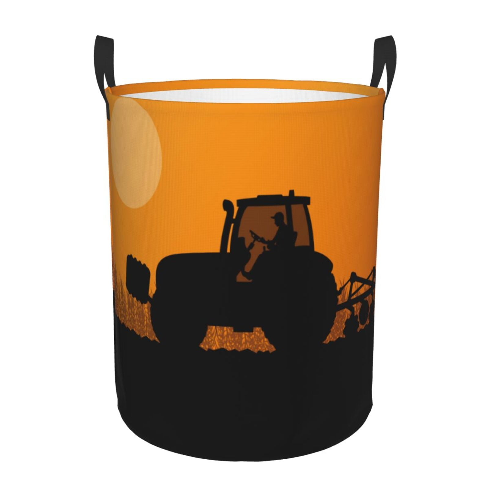 Cauagu tractor cultivating the land for Laundry Basket,Collapsible ...