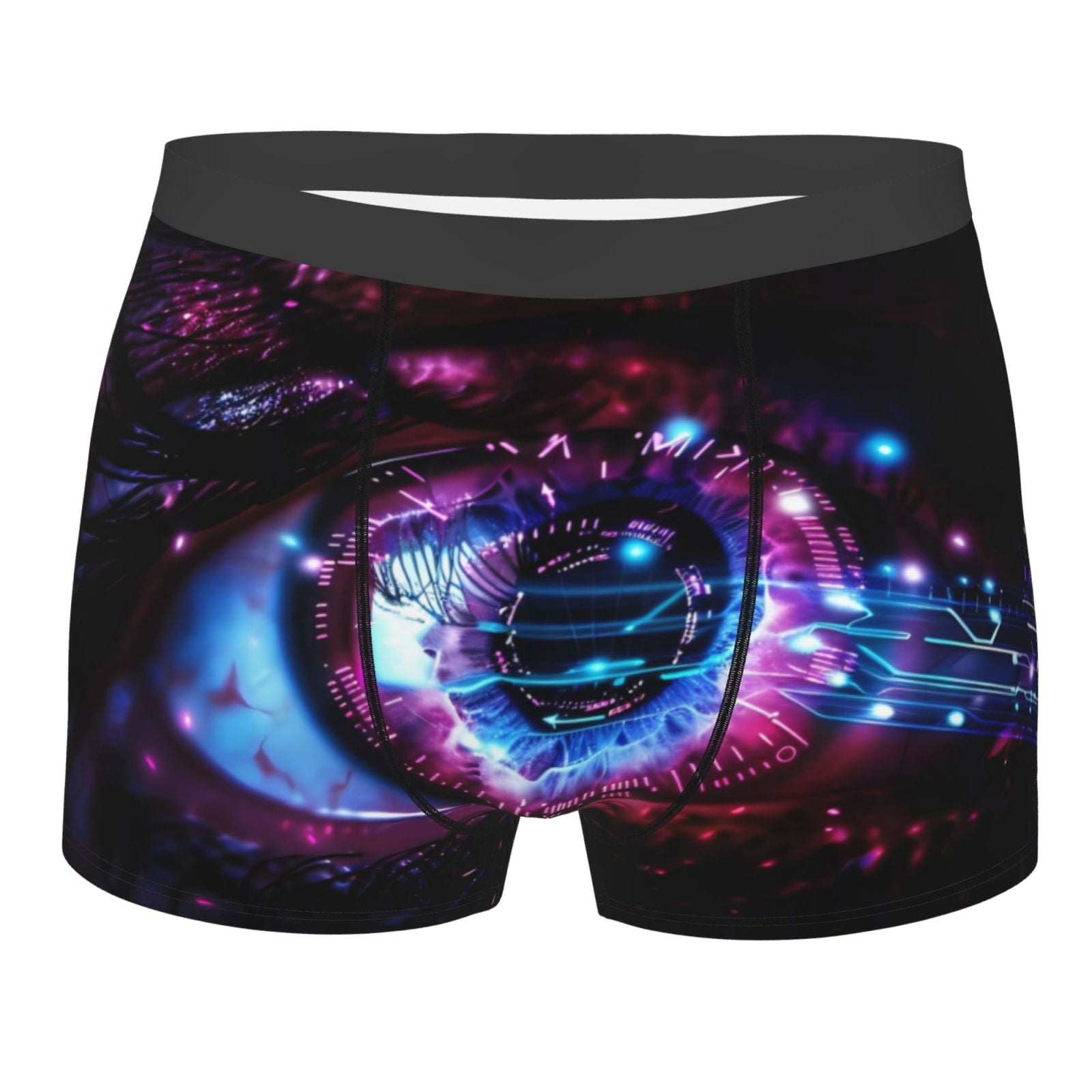 Cauagu v Print Boxer Briefs for Men,Comfortable Breathable Men's ...