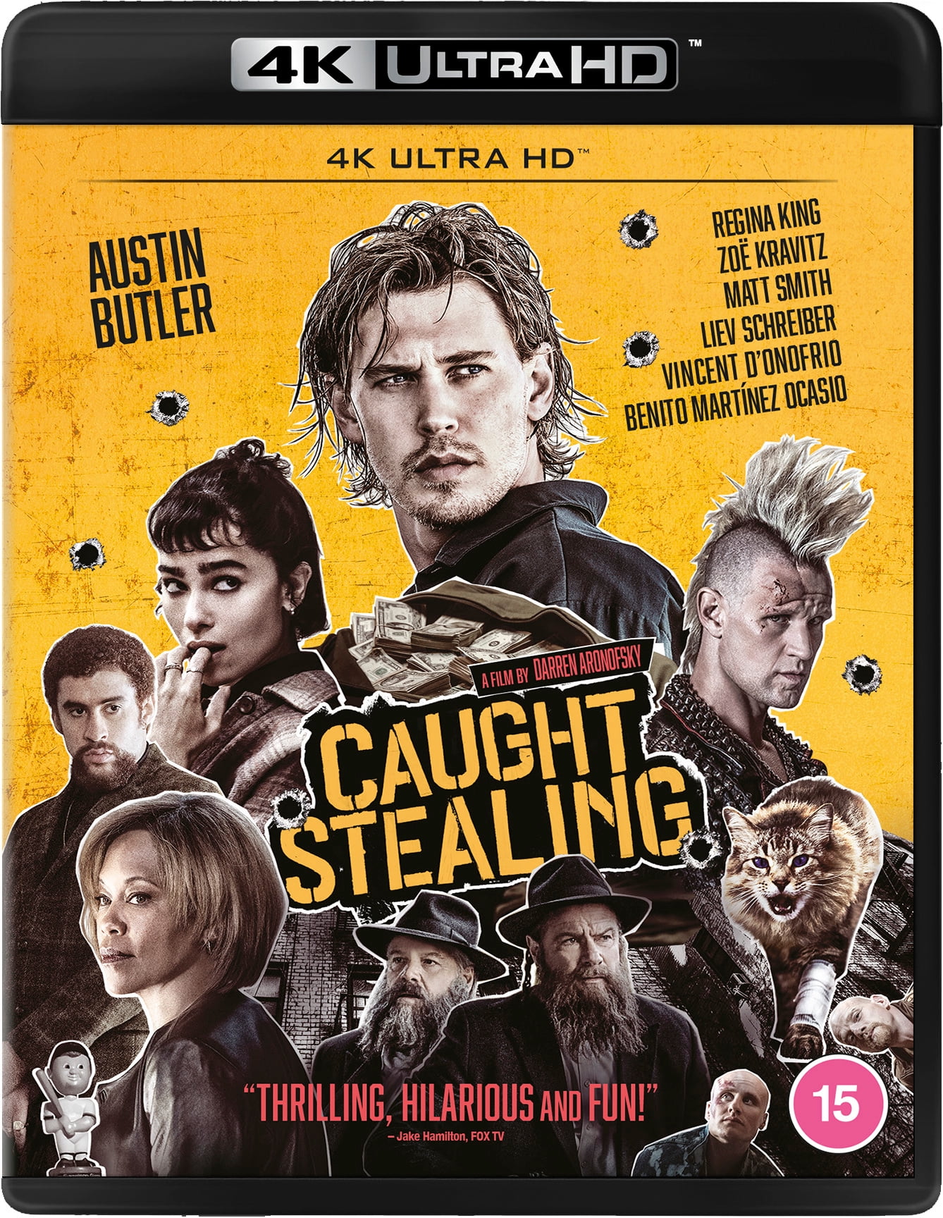 Caught Stealing (4K Ultra HD) Matt Smith Zoë Kravitz Will Brill Vincent ...