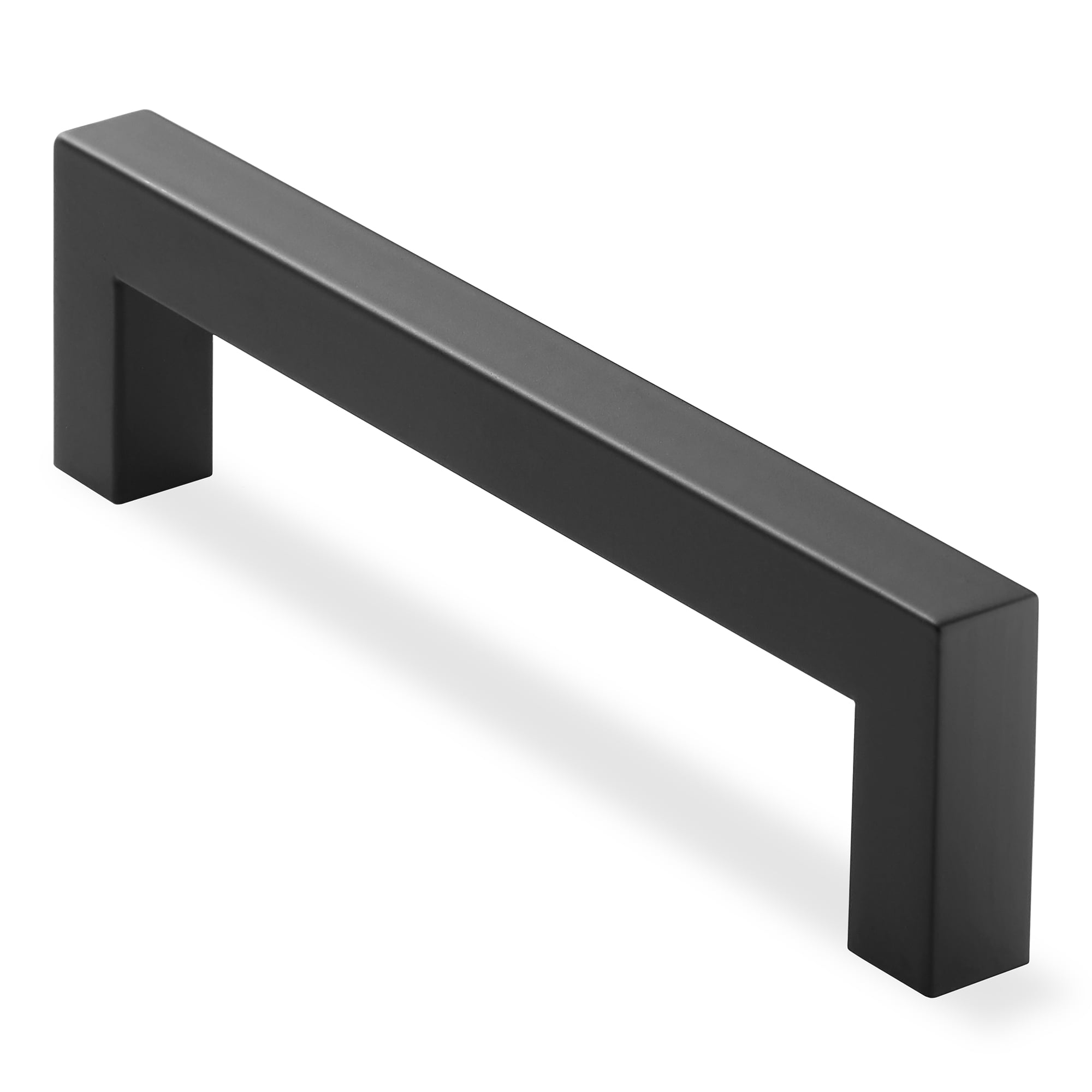Cauldham 25 Pack Kitchen Cabinet Square Pulls, 5" Hole Centers, Matte ...