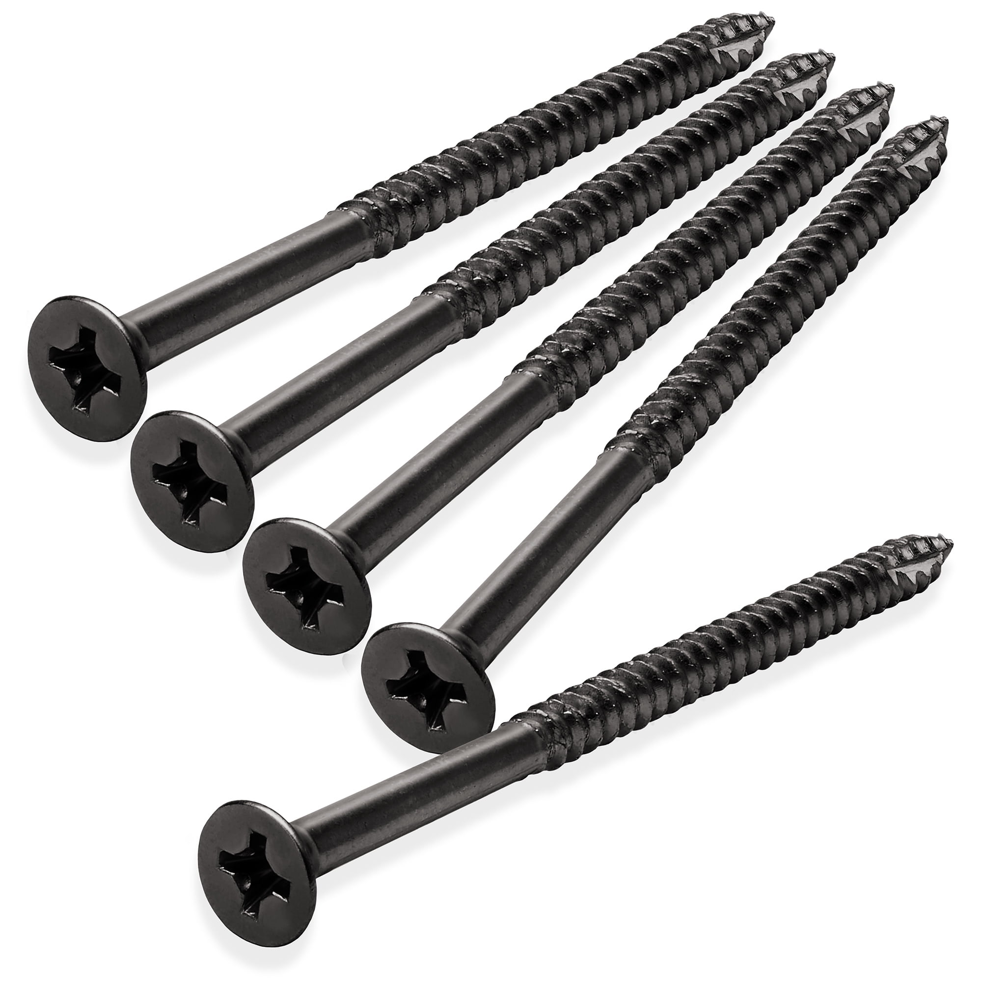 Cauldham Oil Rubbed Bronze Wood Screws #9 x 3 Inch for Door Hinges - 25 ...