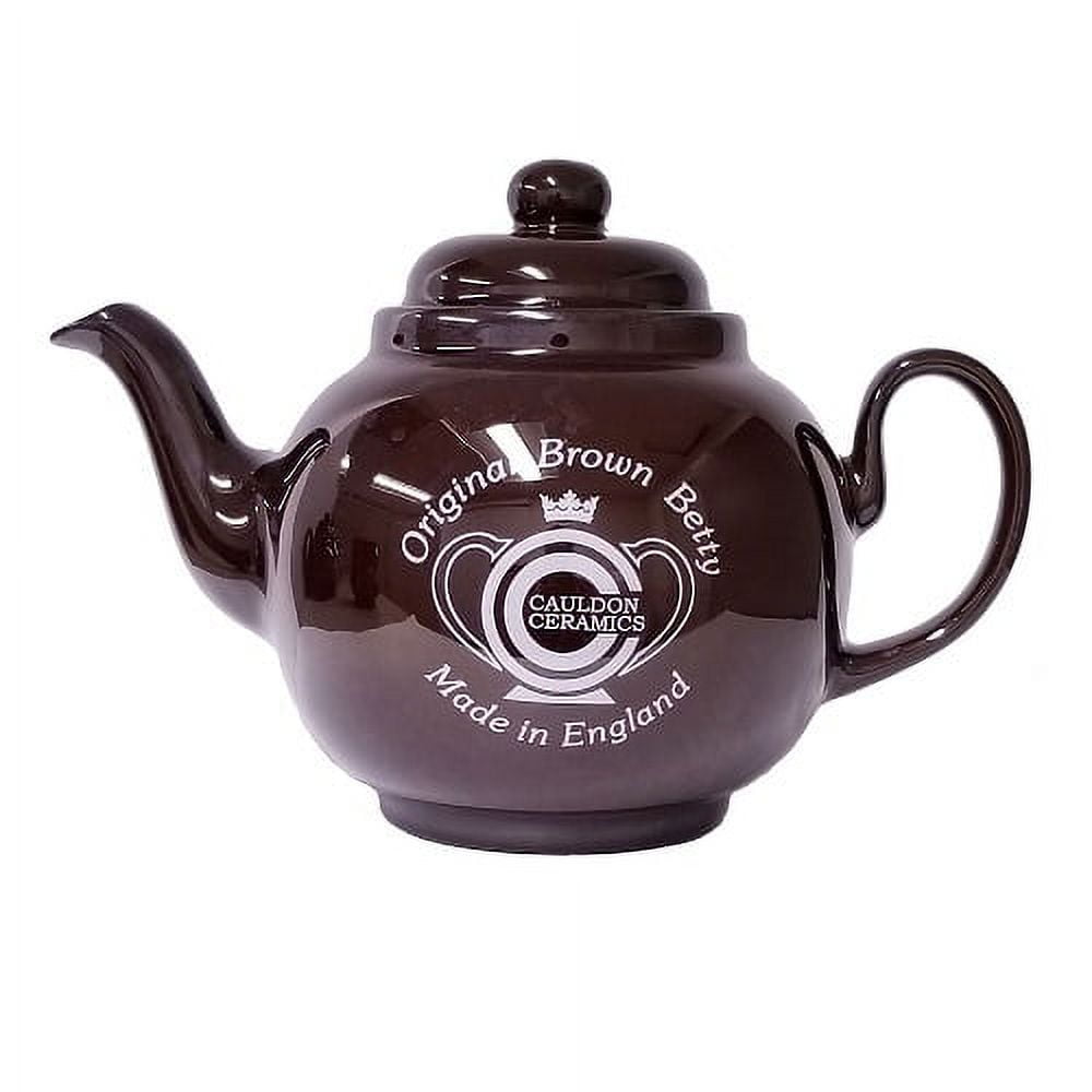 Cauldon Ceramics Traditional Rockingham Brown Betty 8 Cup Teapot With ...