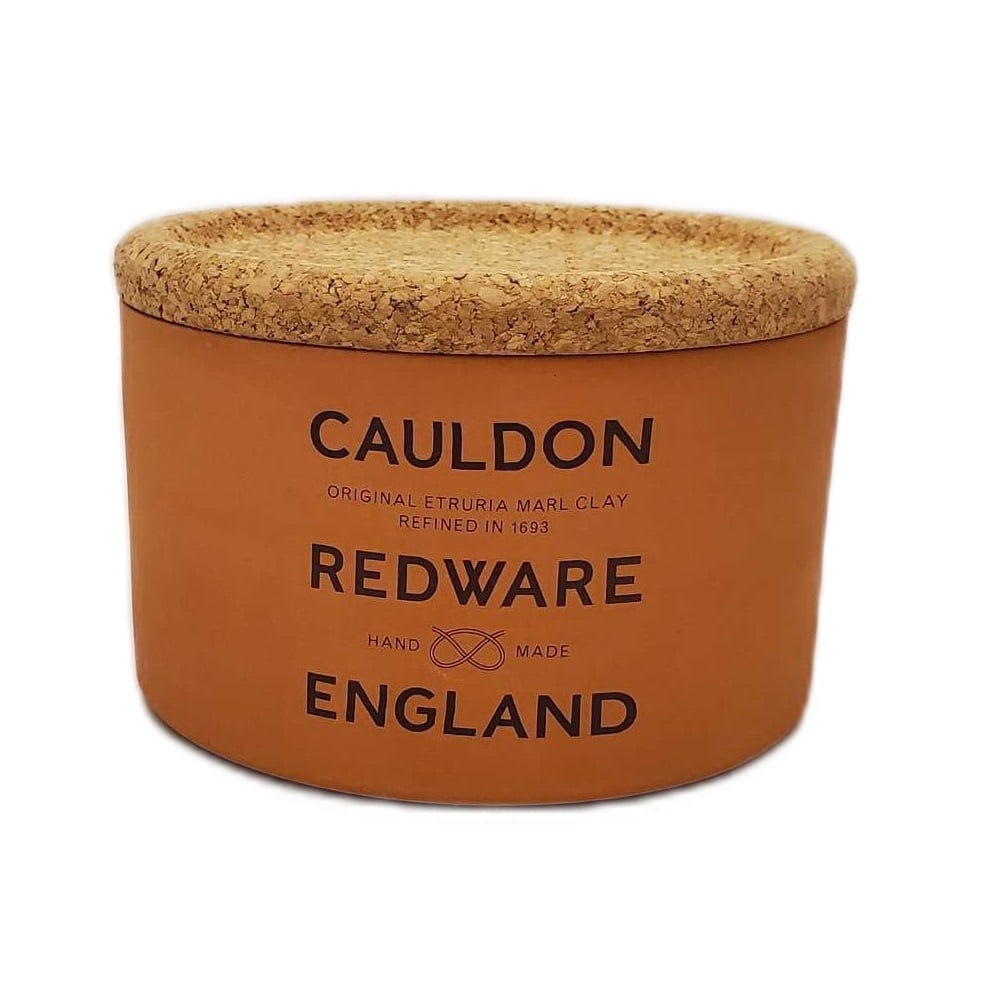 Cauldon Redware Small Storage Jar with Logo in Terracotta Brown ...