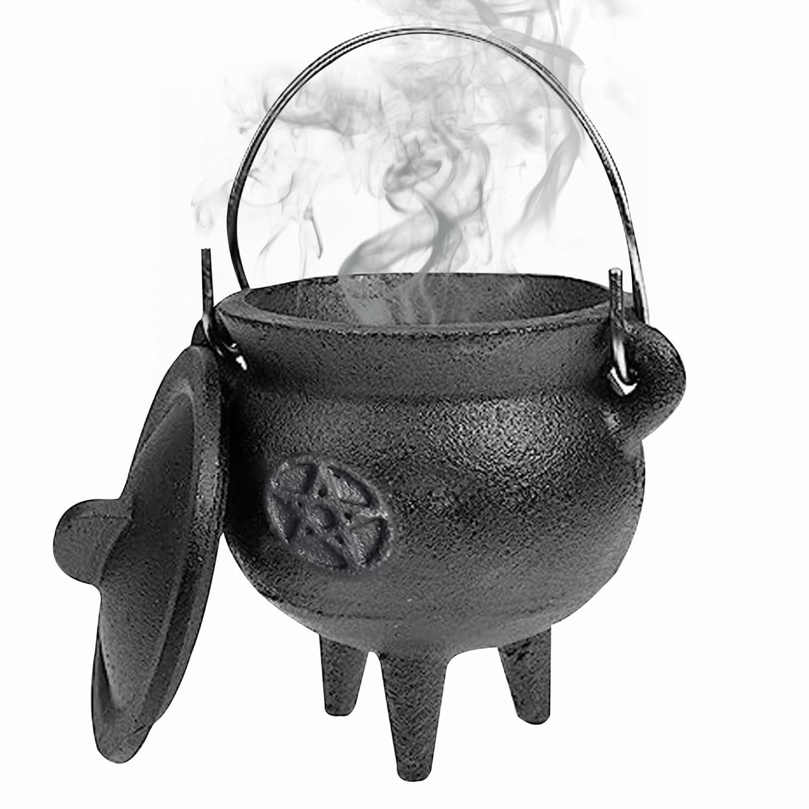 Cauldron Cast Iron, Cauldron with Lid And Handle, Cauldron Decorative ...