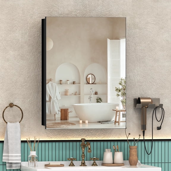 Mirrored Medicine Cabinet - Walmart.com