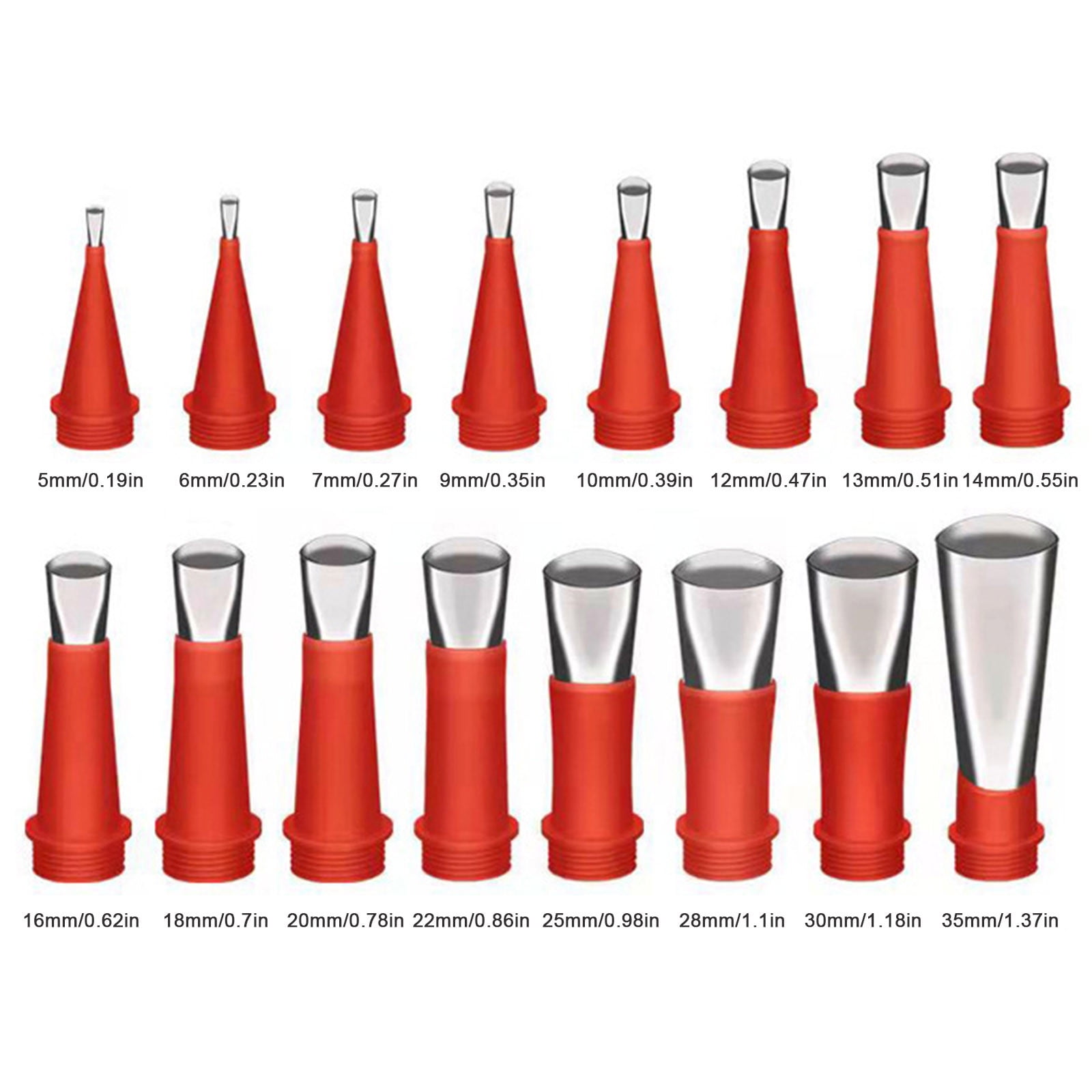 Caulk Guns Family Use Integrated Rubber Nozzle Tool Kit Rubber Nozzle ...