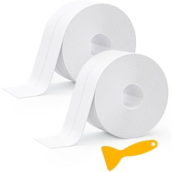 Caulk Strip, 2 Pack 1.5' x 10.5Ft Caulk Strip for Bathtub Self Adhesive ...