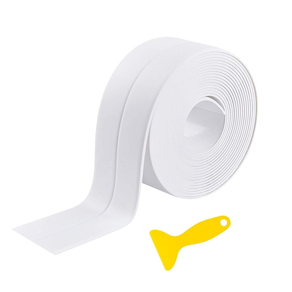 Caulk Strip with Sealant Tool for Bathtub Self Adhesive Caulk Tape ...