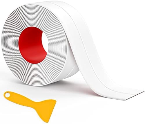 Caulk Tape, 1 Roll Self Adhesive Caulk Strip , Caulking Sealant Tape ...