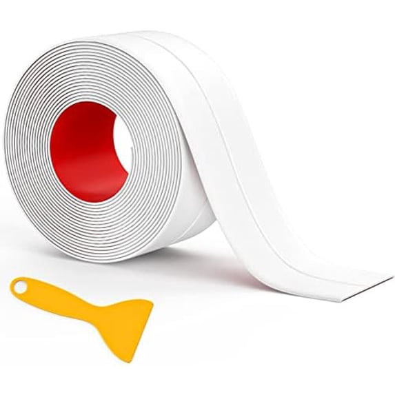 Caulk Tape, 1 Roll Self Adhesive Caulk Strip , Caulking Sealant Tape ...