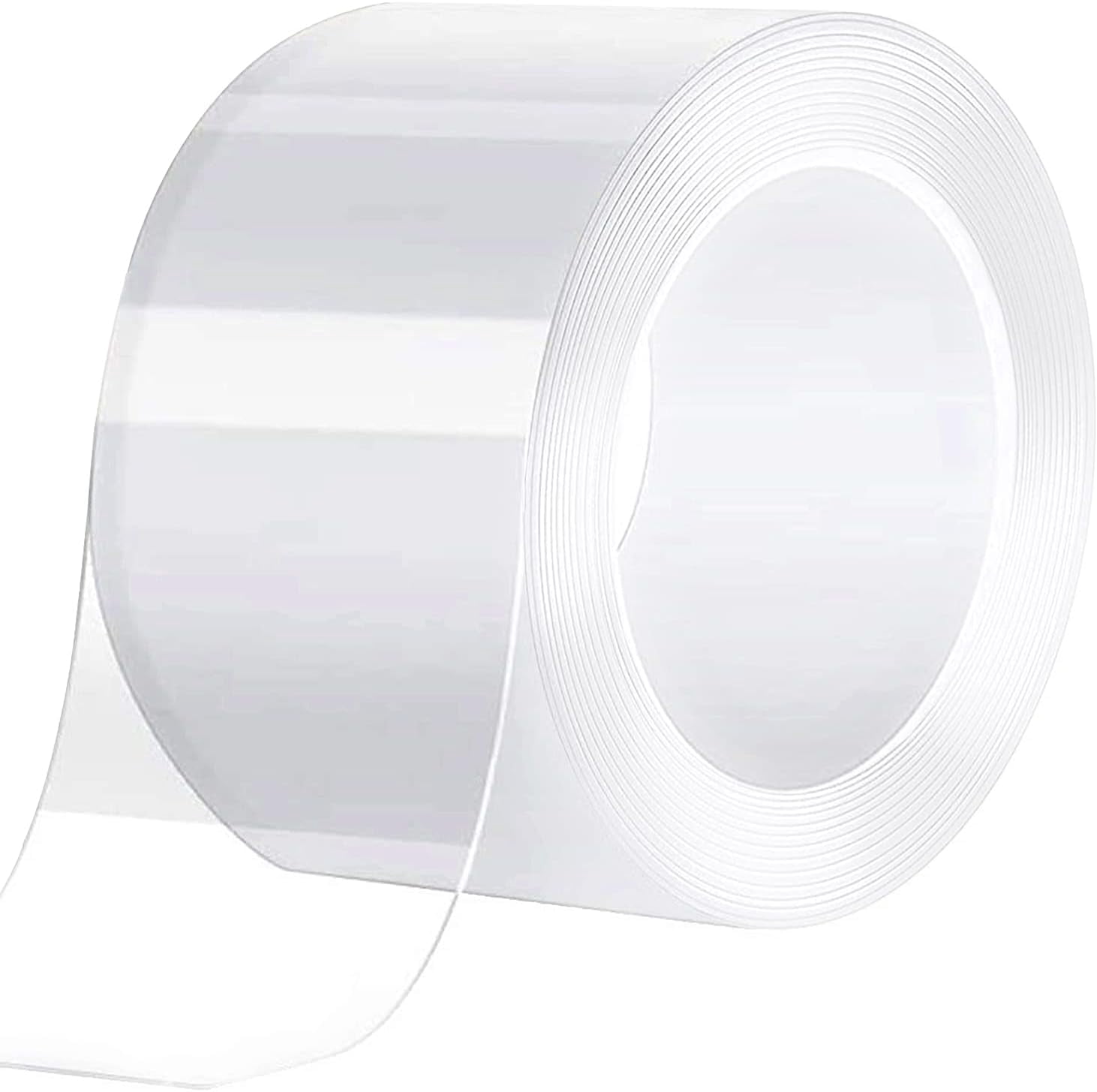Caulk Tape Clear 1.96 Inch x 33 Feet, Waterof, Self Adhesive, Anti-Grease, PMMA Sealing Caulking ...