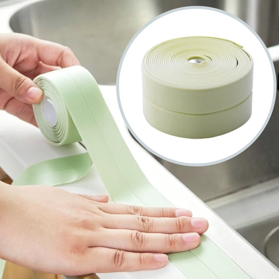 Caulk Tape Waterproof Self Adhesive, 1Roll Caulking Sealant Strip for ...