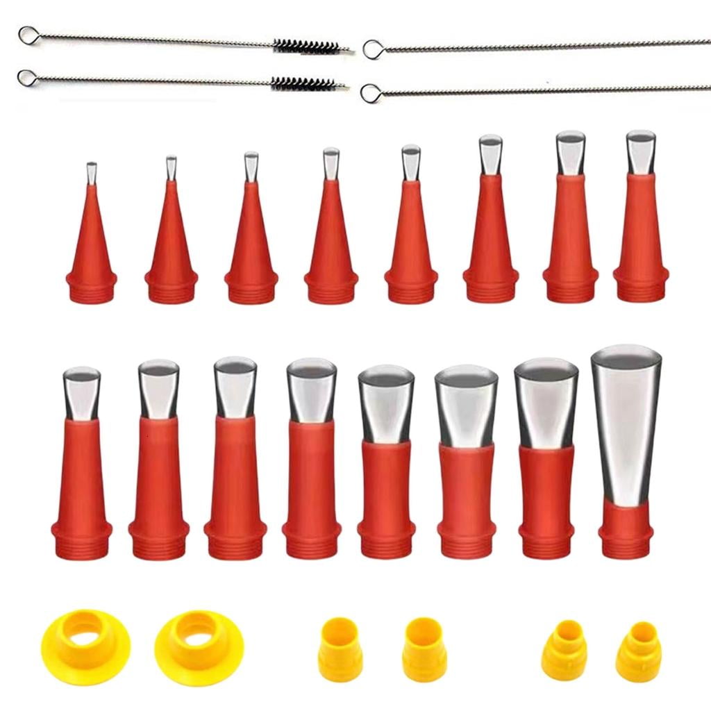 Caulking Finishers Kits Stainless Steel Caulking Nozzle for Bathroom ...