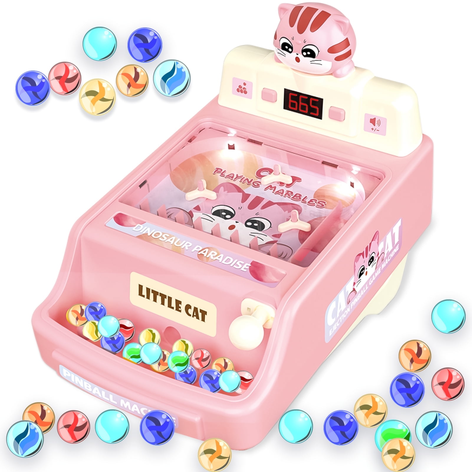 Caunedy Interactive Toy for Kid , Pinball Machines Children's with ...