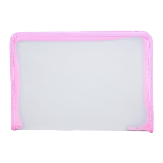 Cauoiy 1 Pack 12.99x9.06 In Mesh Pouch,9 Colors,Waterproof Zipper Bags ...