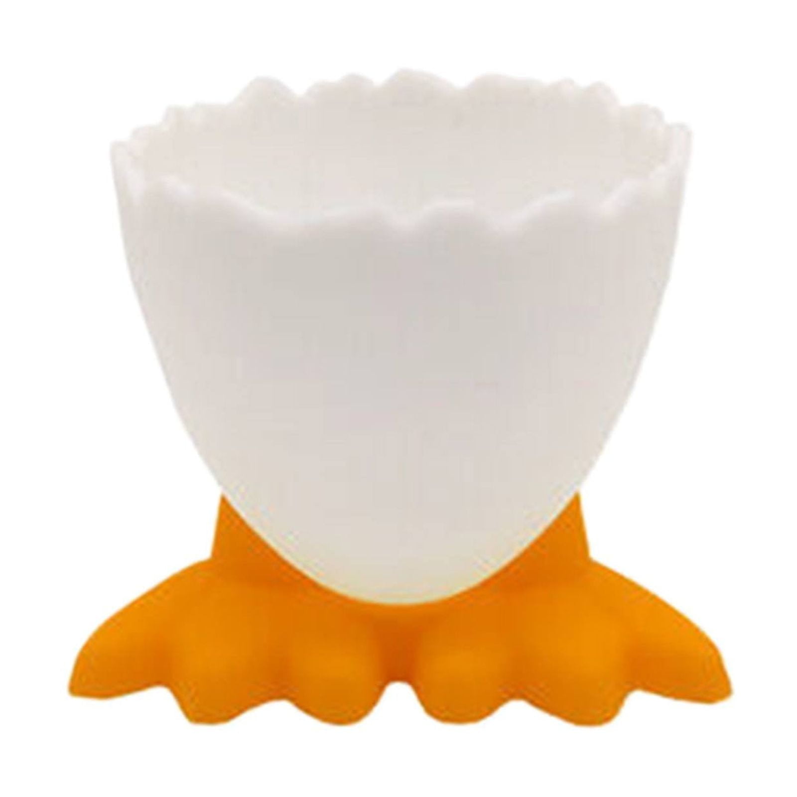Cauoiy Fun Duck Feet Egg Shaped Tray,Plastic Breakfast Tray Table Cup ...