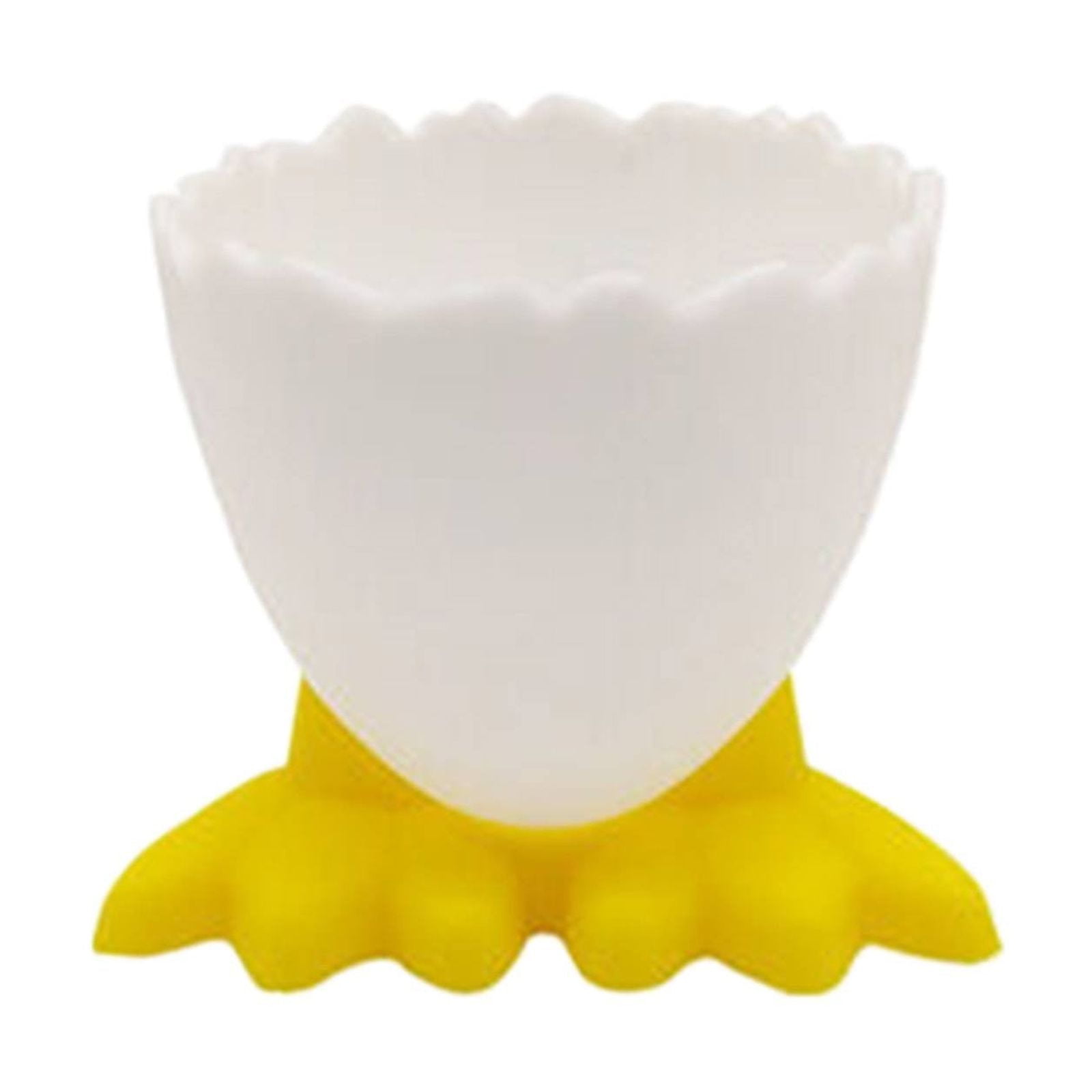 Cauoiy Fun Duck Feet Egg Shaped Tray,Plastic Breakfast Tray Table Cup ...