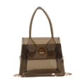 Causual Small Square Bag PVC Transparent Crossbody Bag for Women Female ...