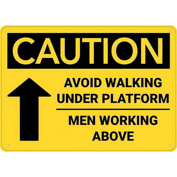 Men Working Signs