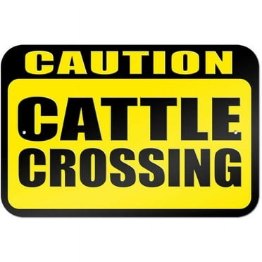 Warning Beware of Honey Badger Sign - Walmart.com