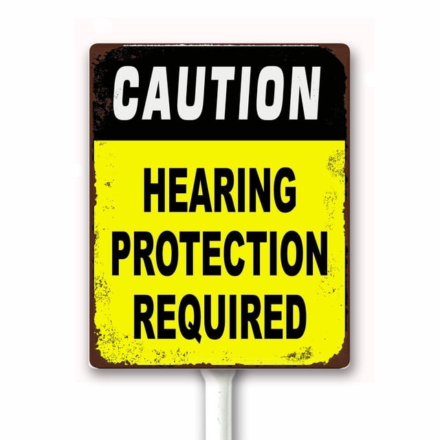 Caution Construction Area Authorized Personnel Only Rustic Yard Sign ...