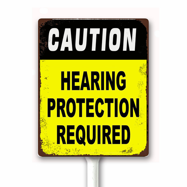 Caution Construction Area Authorized Personnel Only Rustic Yard Sign ...