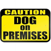 Dogs on Premises Sign - Walmart.com