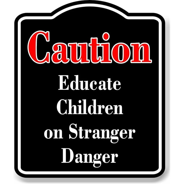 Caution Ensure Proper Ventilation in All Rooms Red BLACK Aluminum ...