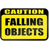 Caution Falling Objects Sign - Walmart.com