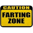 Caution Farting Zone Sign - Walmart.com