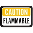 Caution Flammable Sign - Walmart.com