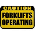 Caution Forklifts Operating Sign - Walmart.com
